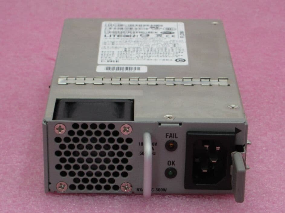 Cisco Nexus N3K NXA-PAC-500W V01 Power Supply PSU Port Side Exhaust Airflow