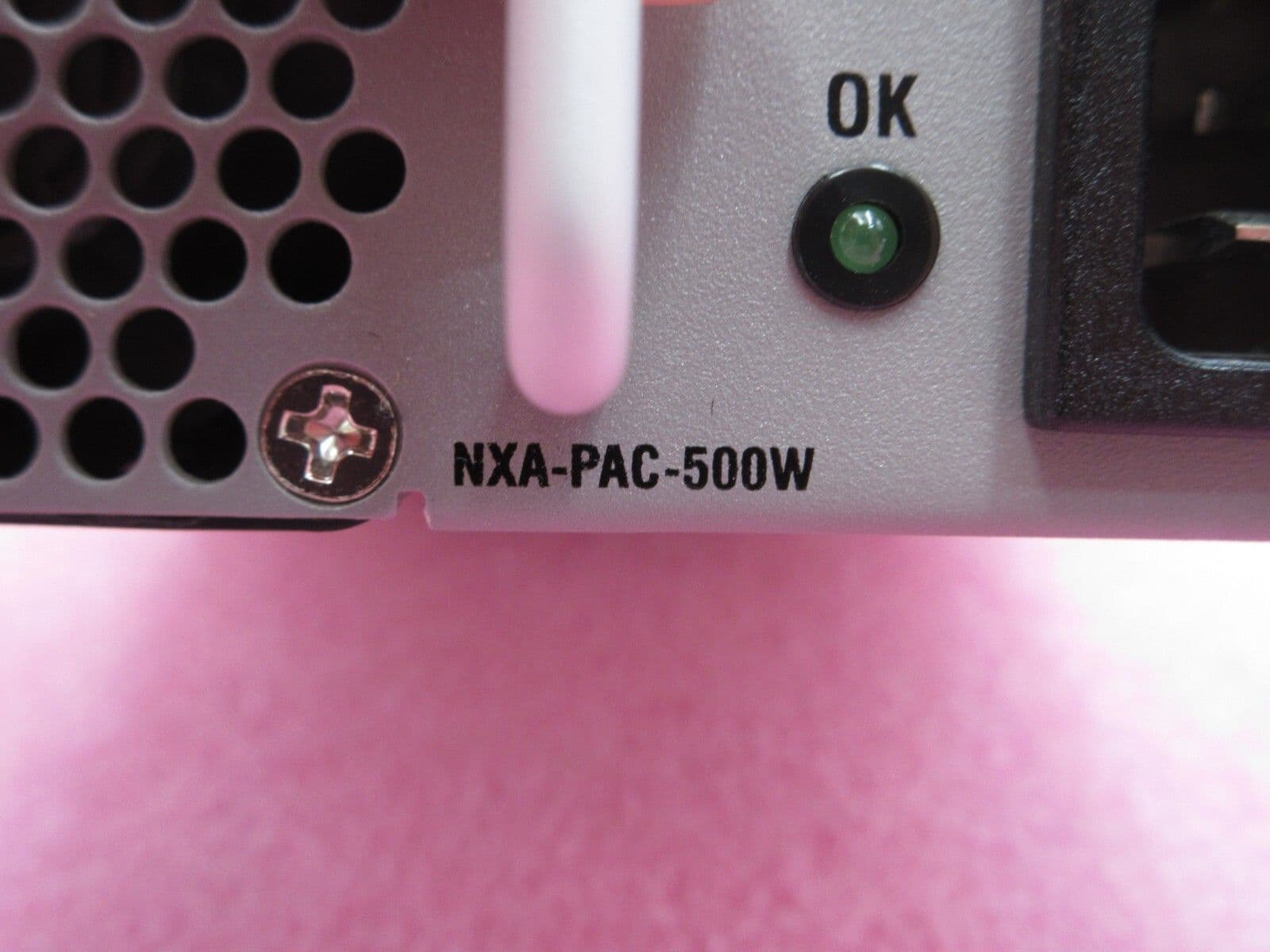Cisco Nexus N3K NXA-PAC-500W V01 Power Supply PSU Port Side Exhaust Airflow