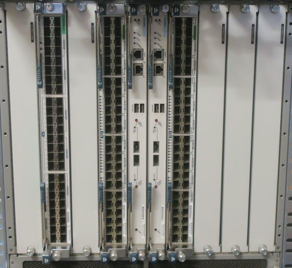 Cisco Nexus N7K-C7010 21U Network Chassis 2x N7K-F248XP-25E 1x N7K ...