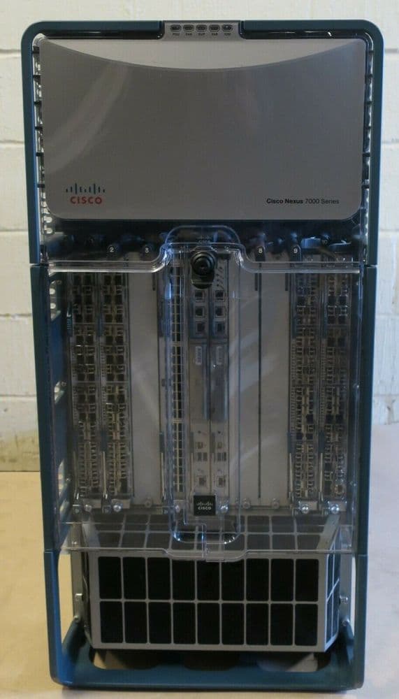 Cisco Nexus N7K-C7010 7000 Series 21U Network Chassis 3x N7K-F248XP-25E SFP