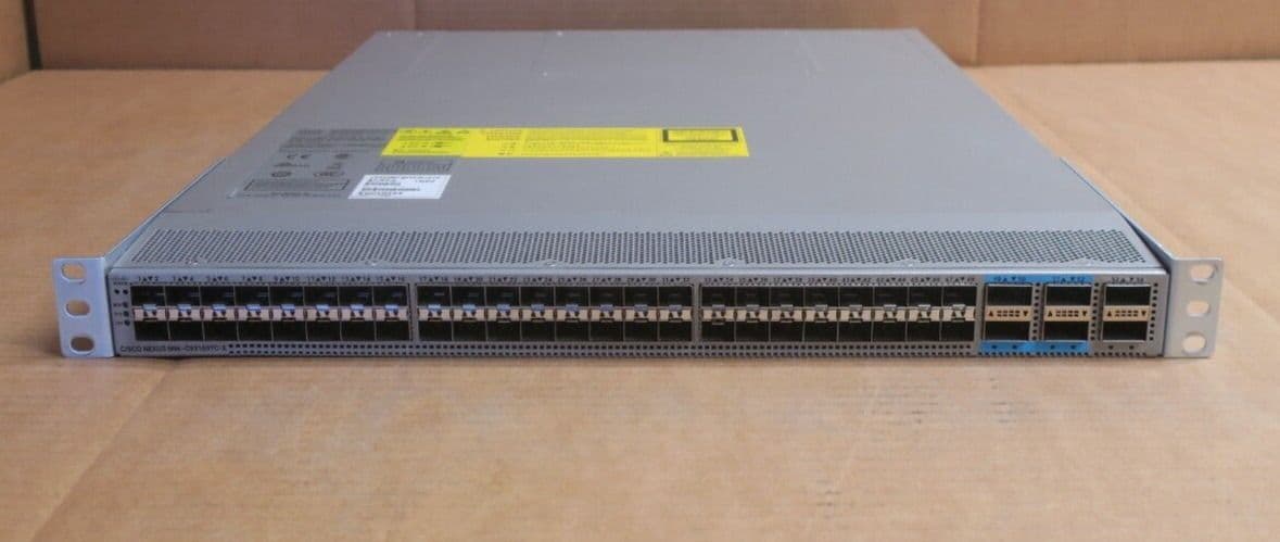 Cisco Nexus N9K-C92160YC-X 48x 10/25G SFP 6x 40G or 4x 100G QSFP28 1U ...