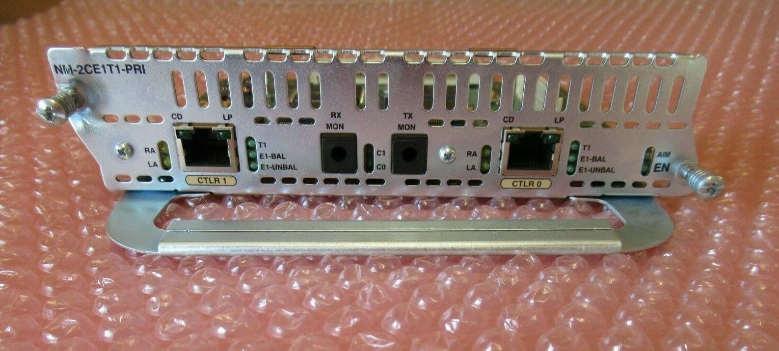 Cisco NM-2CE1T1-PRI 800-21551-02 2PT Channelized E1/T1/ISDN-PRI Network ...