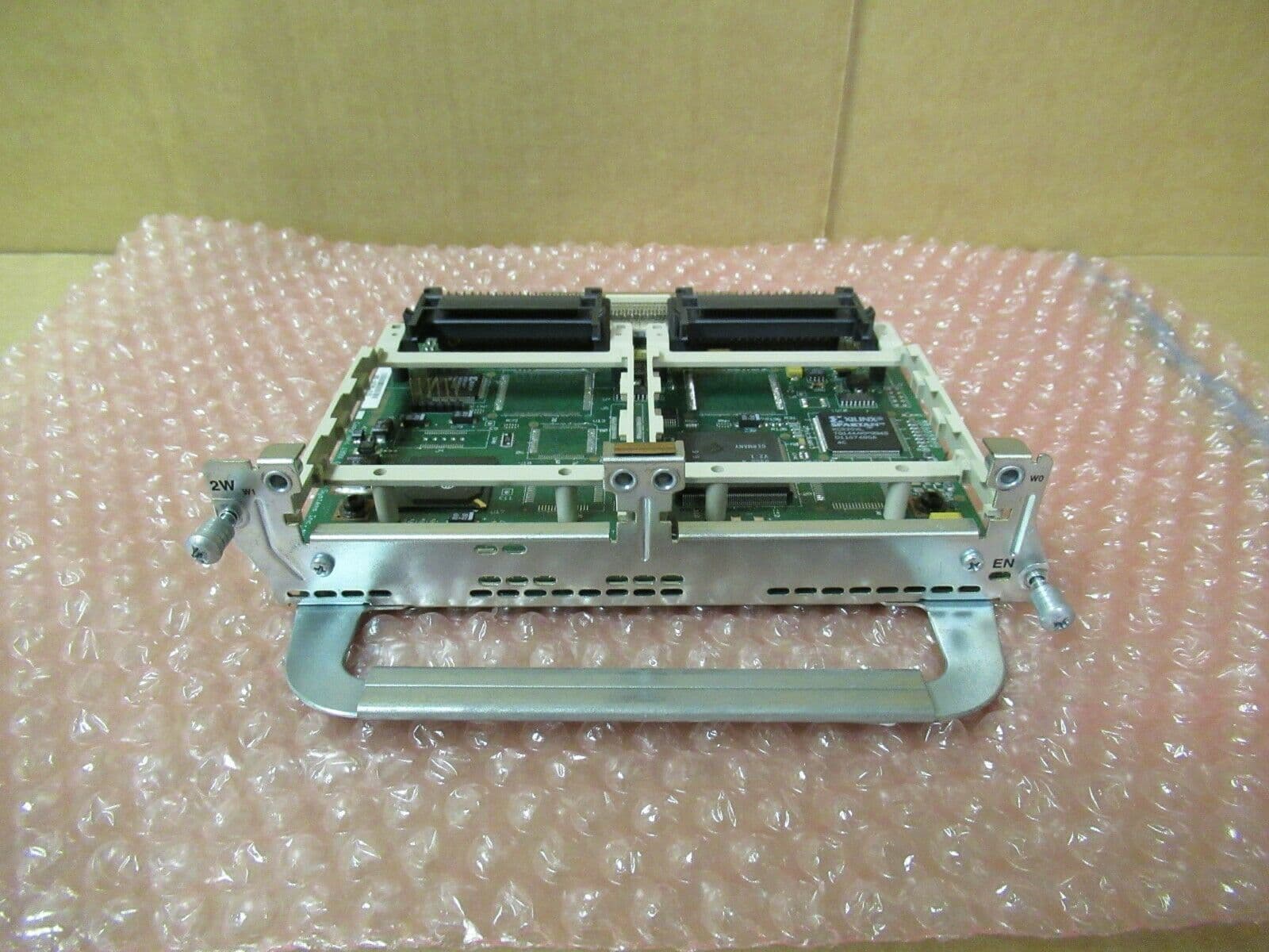 Cisco NM-2W 2 WAN Card Slot Network Module no LAN Cisco Router Network ...