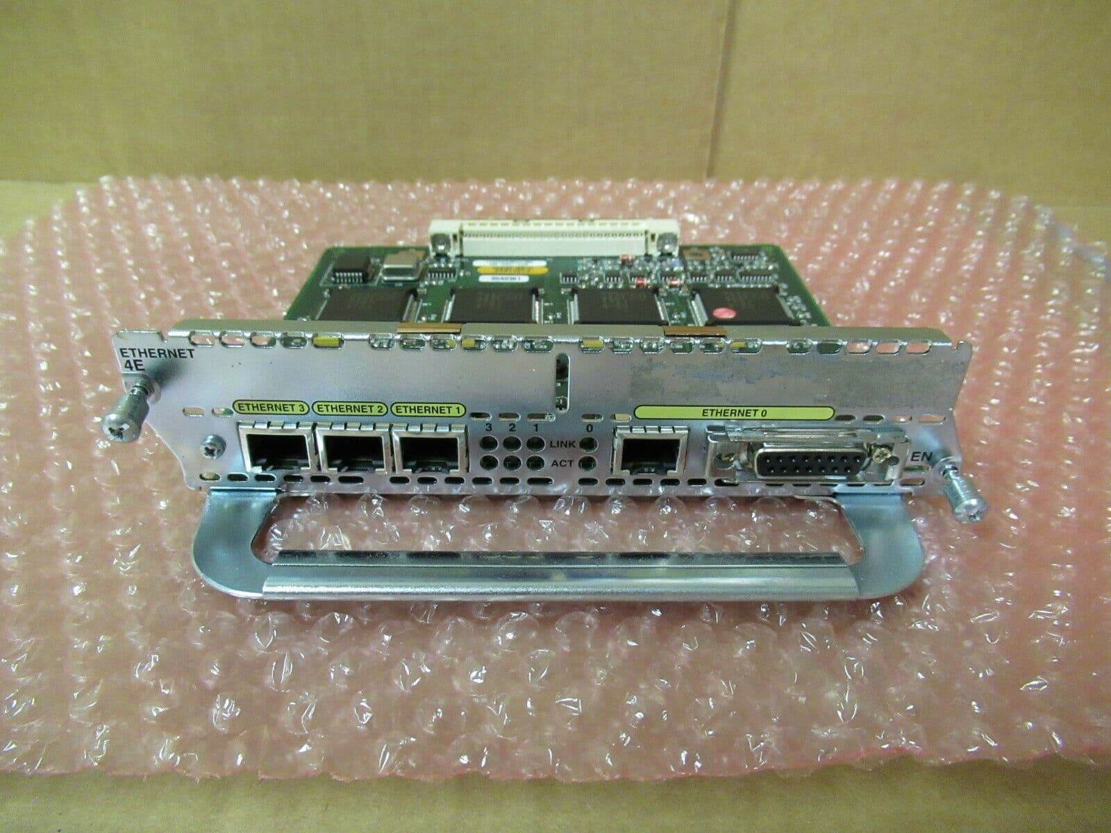 Cisco NM-4E Ethernet 4E 4 Port Ethernet LAN Expansion Module 800-02027-04