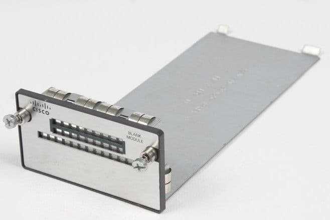 Cisco NM Network Bay Slot Module Blank Plate Cover 700-29485-02 C3KX-NM ...