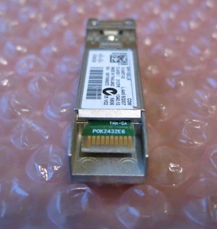 Cisco Original SFP-10G-LR 10GBase-LR 10-2457-02 Fibre Optic Transceiver ...