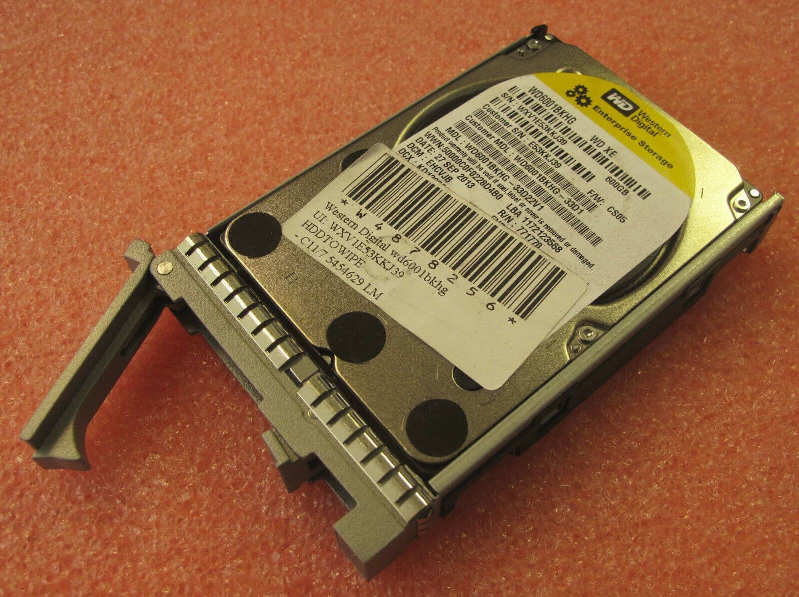 Cisco Original UCS 600GB 2 5" SAS 6GB/s 10k 32MB Hard Drive HDD A03-D600GA2