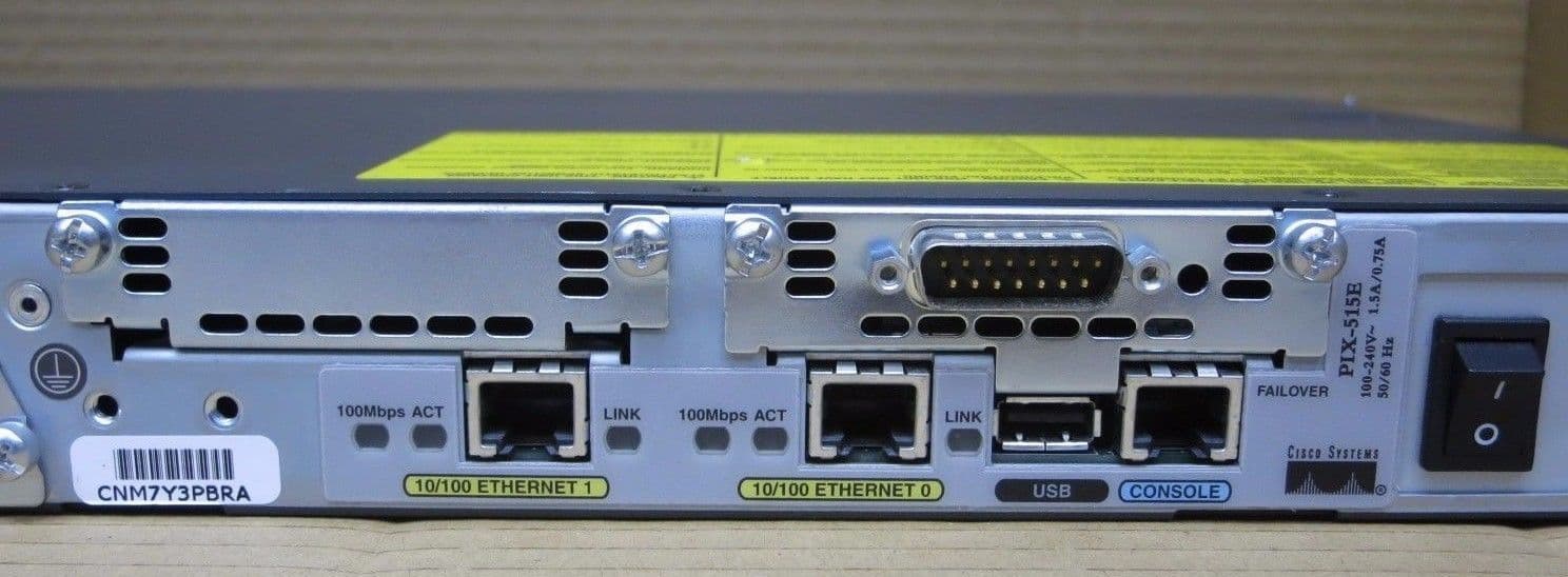 Cisco PIX-515E-R-BUN VPN Network Security Firewall Appliance 515E Series