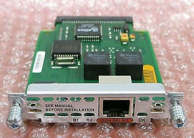 CISCO PORT ISDN BRI S/T INTERFACE CARD 800-01833-05