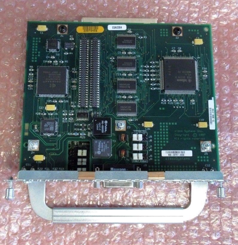 Cisco PRI 1FE-2CE1-B/U Card Dual Serial Module
