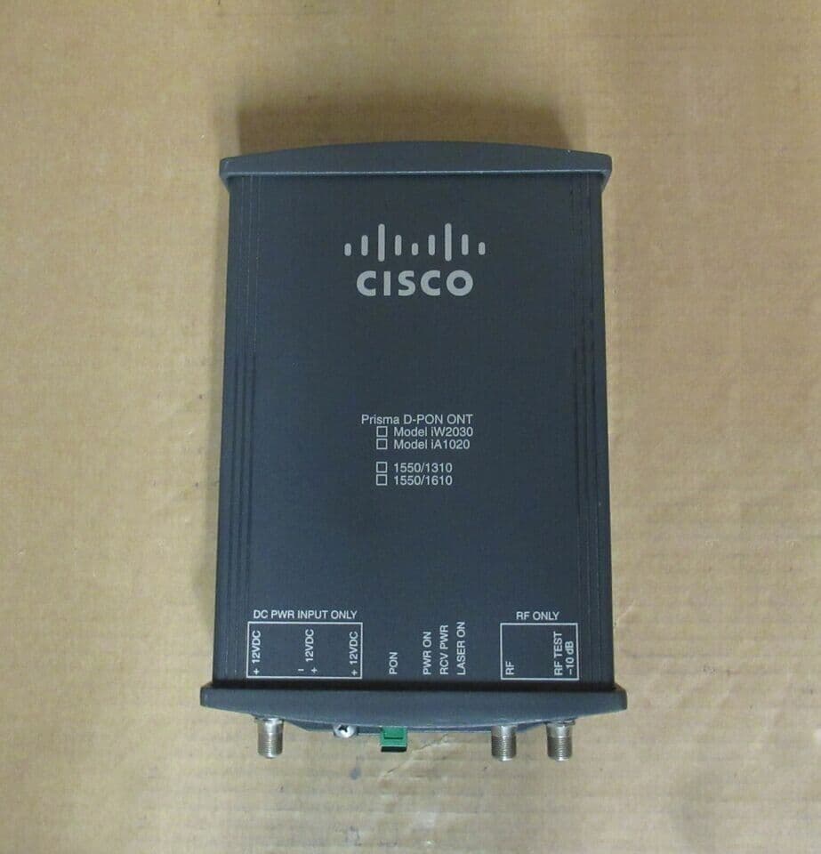 Cisco Prisma D-PON ONT Model iW2030 Wideband Optical Network Terminal - ONT