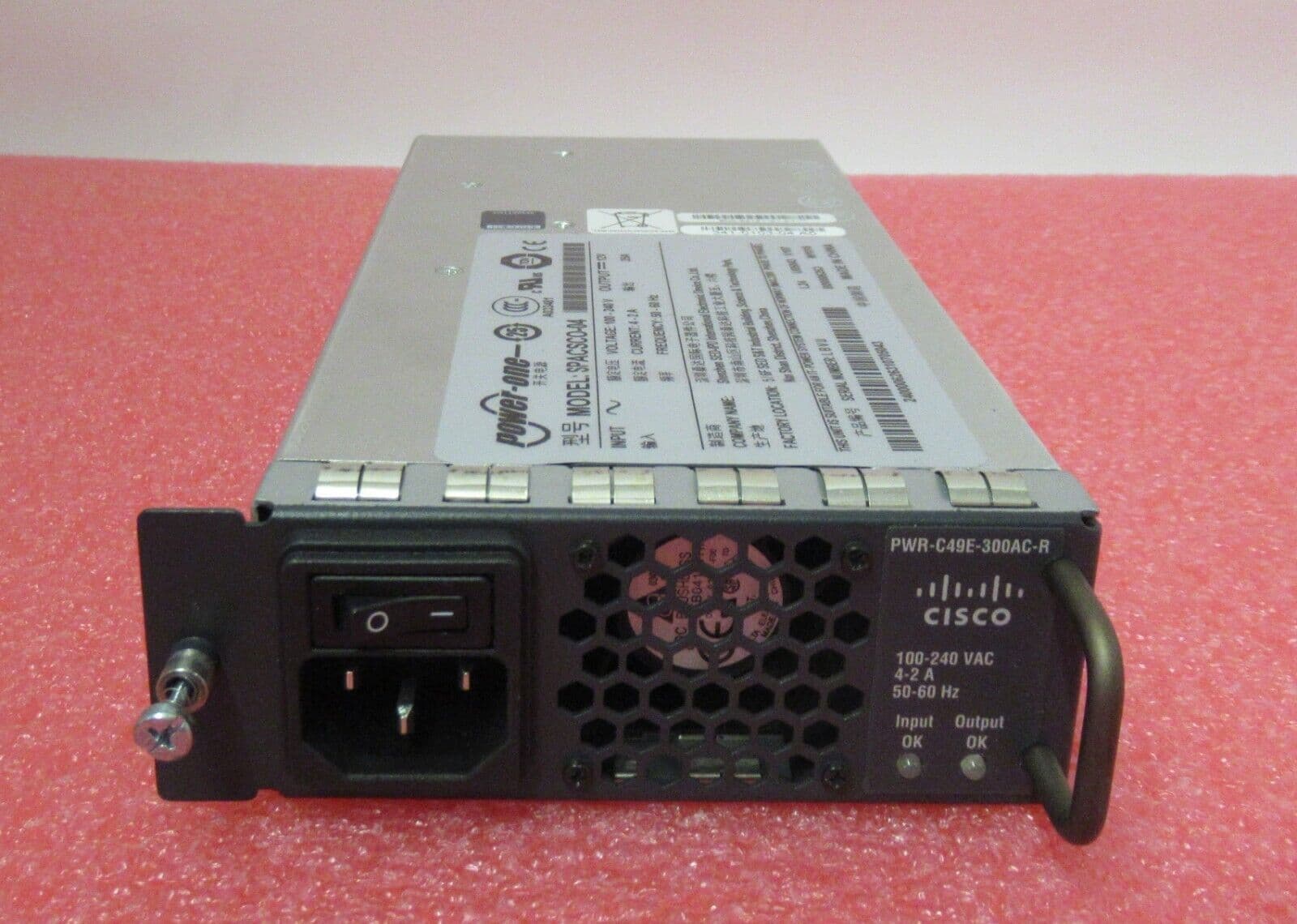 CISCO PWR-C49E-300AC-R CATALYST 4948E 300W AC PSU