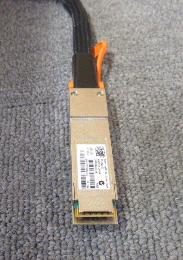 Cisco QSFP-4SFP10G-CU3M 37-1320-02 QSFP To 4x SFP 10G 3M Passive Copper ...