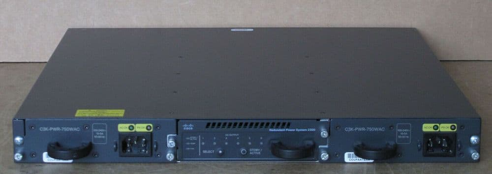 Cisco Redundant Power System 2300 2 x 750W PSU 1U Rackmount PWR-RPS2300