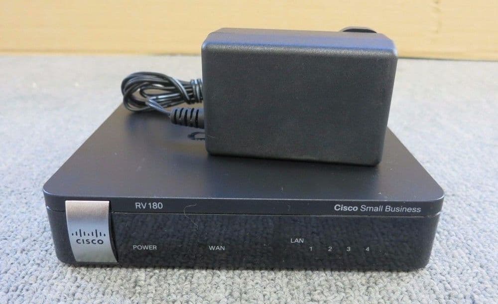 Cisco RV180 4 Port Small Business Multifunction VPN Wireless Router