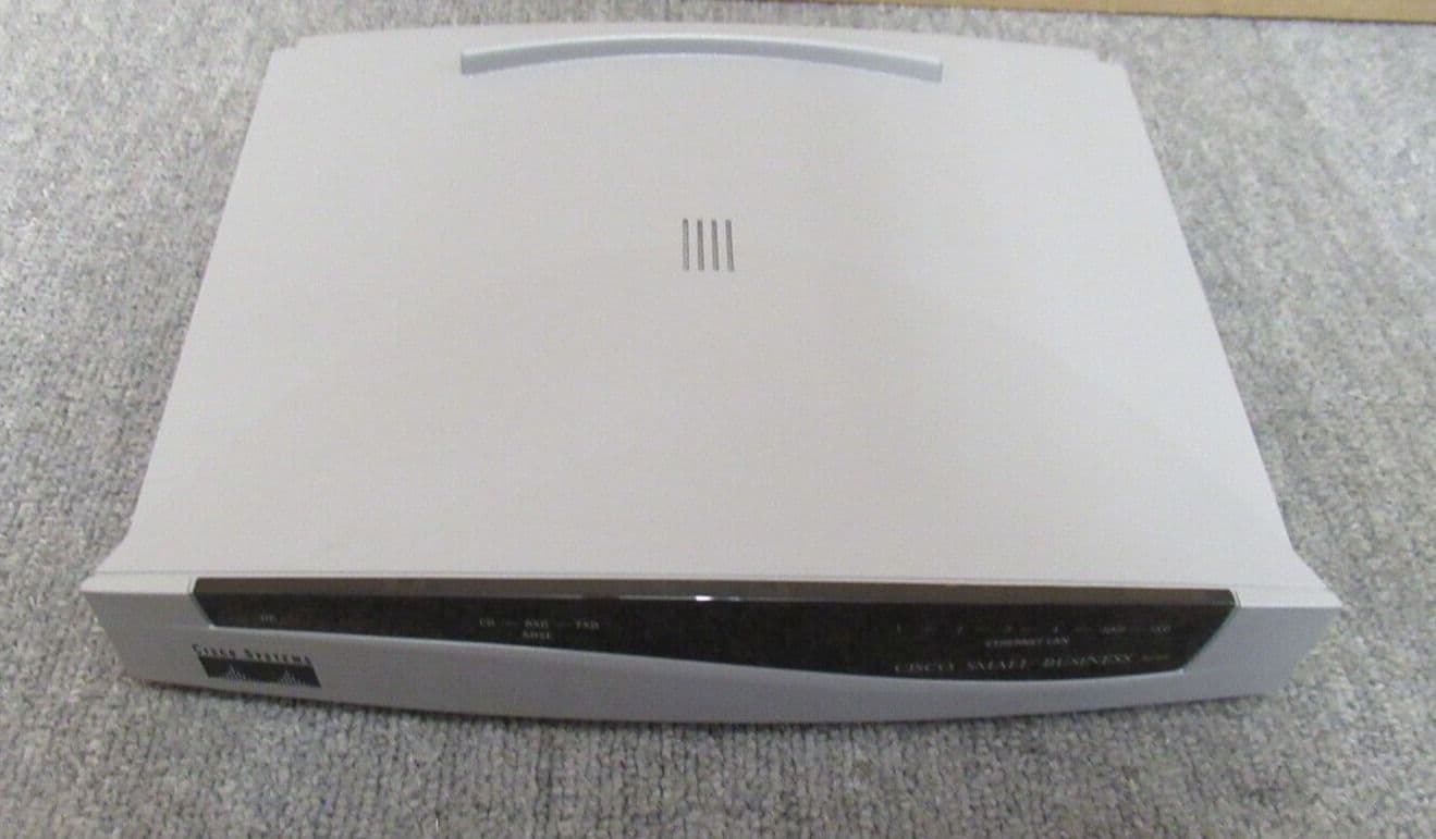 Cisco SB 107 Small Business 4 Port Ethernet Secure ADSL Broadband Router