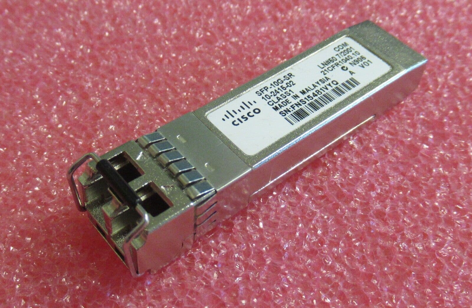 Cisco SFP-10G-SR 10-2415-02 10Gbps Multi-mode 850nm SFP Transceiver Module