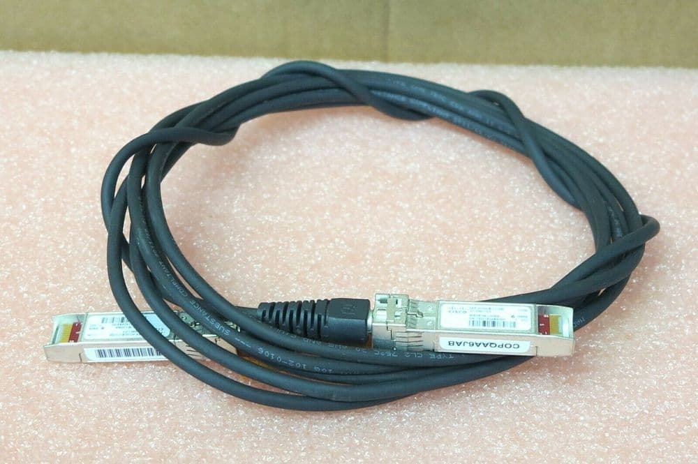 Cisco SFP-H10GB-CU3M SFP to SFP 3M 10GB/s Twin-Axial Stacking Cable 37 ...