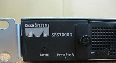 Cisco SFS7000D-SK9 - 4X DDR and SDR 24 Port Infiniband Managed Server ...