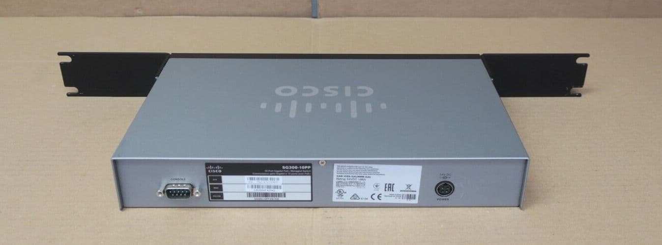 Cisco SG300-10PP 8x 1GbE PoE 2x Combo 1Gb SFP Ports Layer3 1U Managed ...