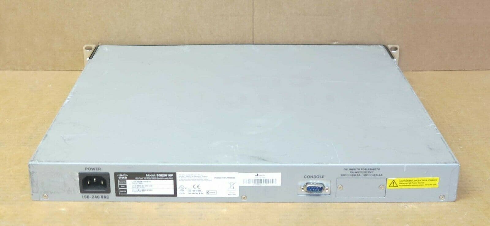 Cisco Small Business SGE2010P 48-Port 1GbE PoE Network Managed Switch ...