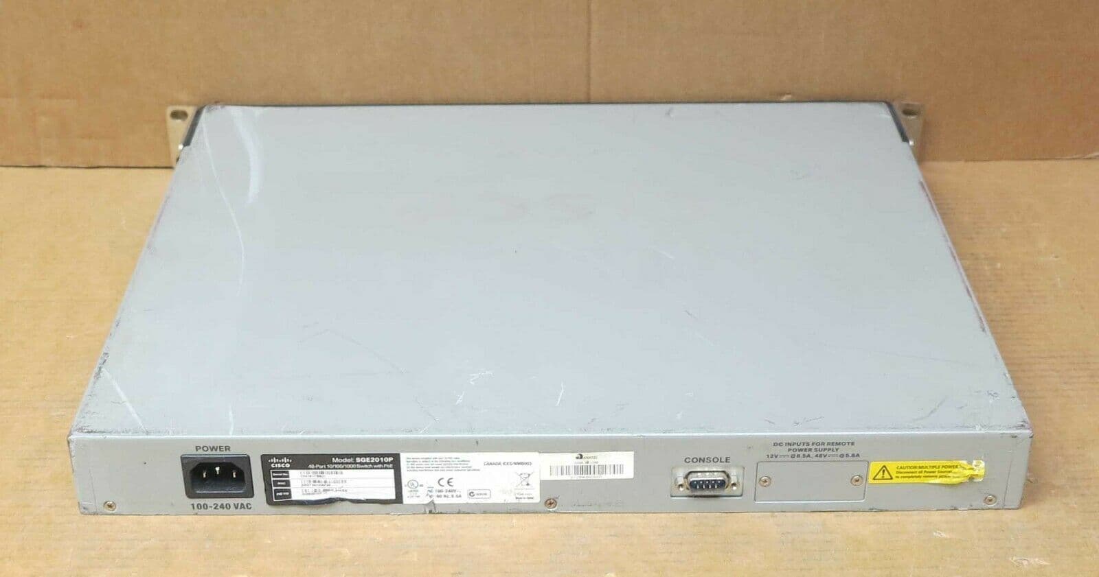 Cisco Small Business SGE2010P 48-Port GbE PoE Managed Network Switch 4x SFP