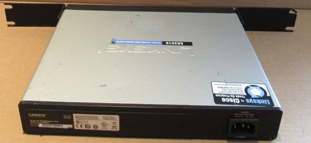 Cisco Small Business SR2016 16-Port 10/100/1000 Ethernet Unmanaged Switch