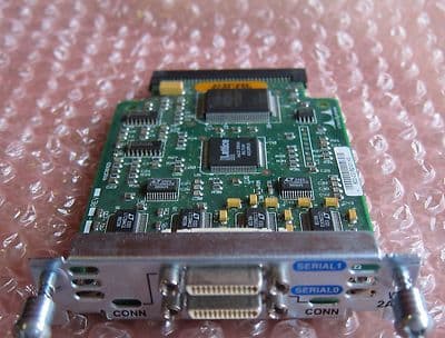 Cisco Systems WIC 2A/S WAN Interface Serial Card 2 Port 800-03182-01