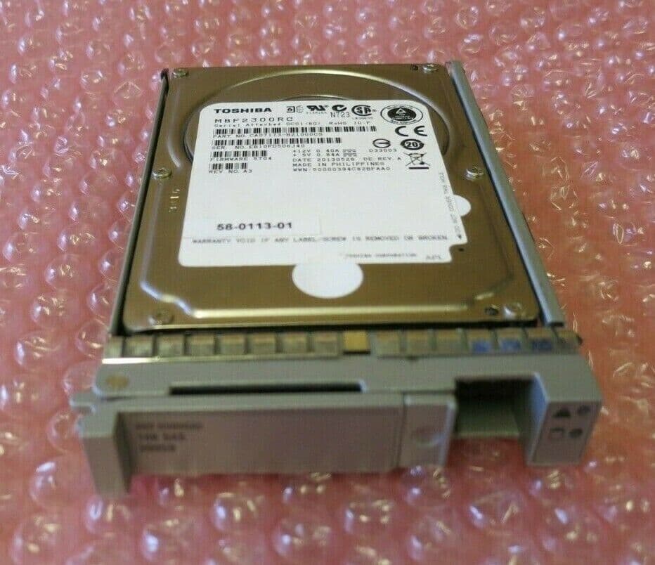 Cisco Toshiba MBF2300RC CA07173-B21000CS 300GB 10000RPM 16MB SAS 2 5 ...