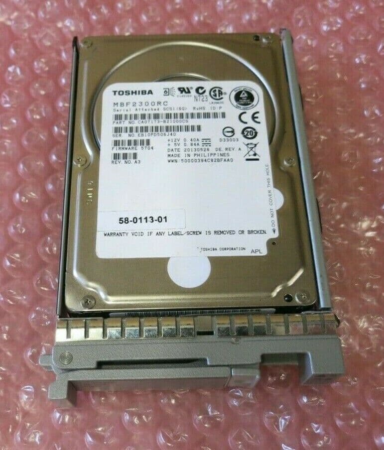 Cisco Toshiba MBF2300RC CA07173-B21000CS 300GB 10000RPM 16MB SAS 2 5 ...