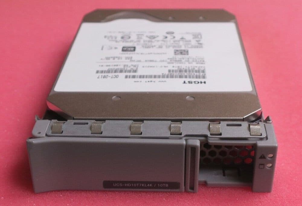 Cisco UCS 10TB 7 2K SAS 12Gb/s 4Kn 3 5" LFF Hard Drive HDD UCS-HD10T7KL4K