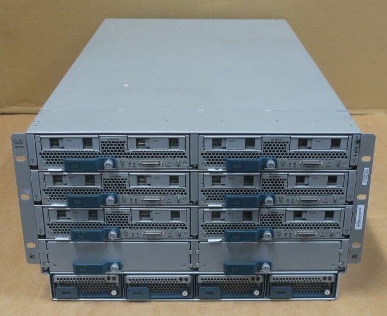 Cisco UCS 5108 6x B200 M3 Blade Servers 8x E5-2660v2 4x E5-2680v2 ...