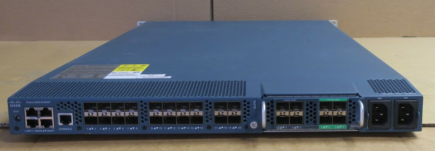 Cisco UCS 6120XP N10-S6100-UPG 20-Port Fabric Interconnect Switch N10-E0440