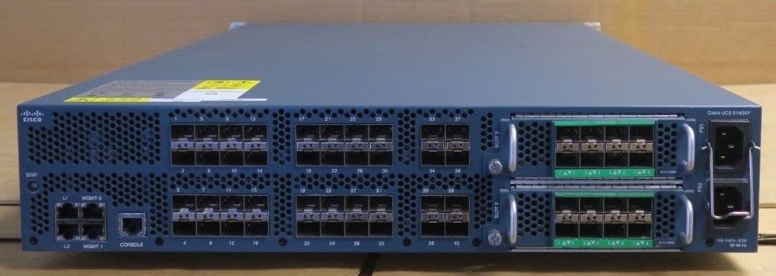 Cisco UCS 6140XP N10-S6200 40-Port Fabric Interconnect Switch Incl 2x ...