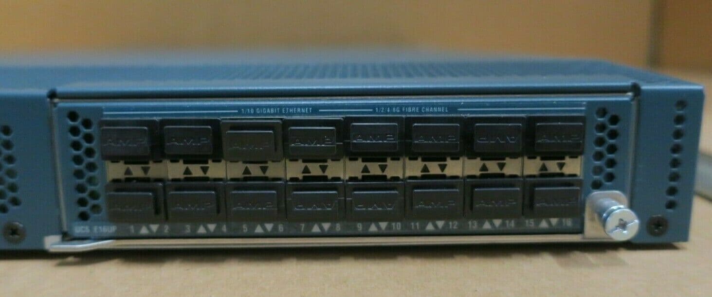 Cisco UCS 6248UP 48-Port SFP Fabric Interconnect Switch UCS E16UP Module