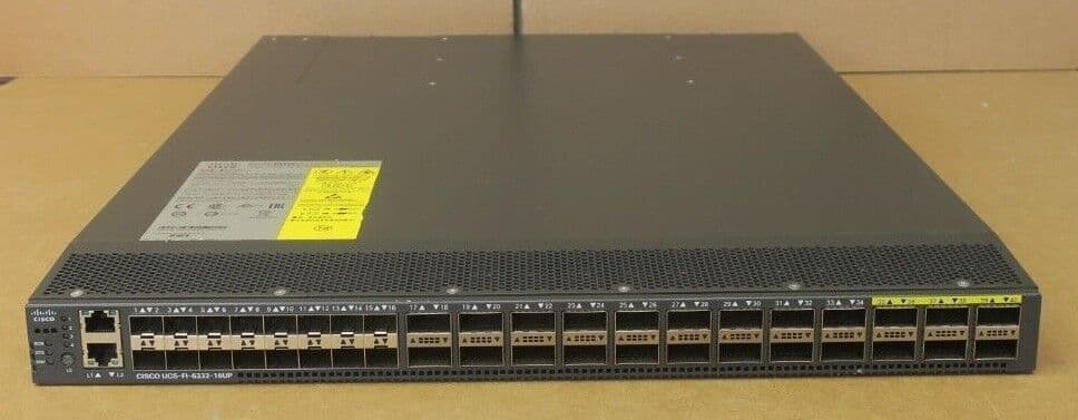 Cisco UCS 6332-16UP 40-Port Fabric Interconnect Switch UCS-FI-6332-16UP ... Cisco UCS 6332-16UP 40-Port Fabric Interconnect Switch UCS-FI-6332-16UP ...
