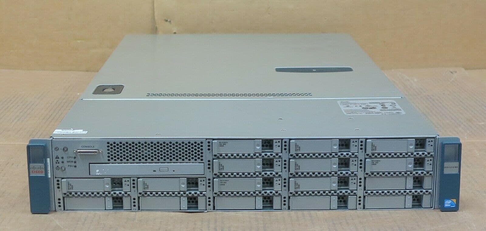 Cisco UCS-C210-M2 2x Xeon 4-Core E5640 2 66GHz 48GB Ram 1 4TB HDD DVD ...