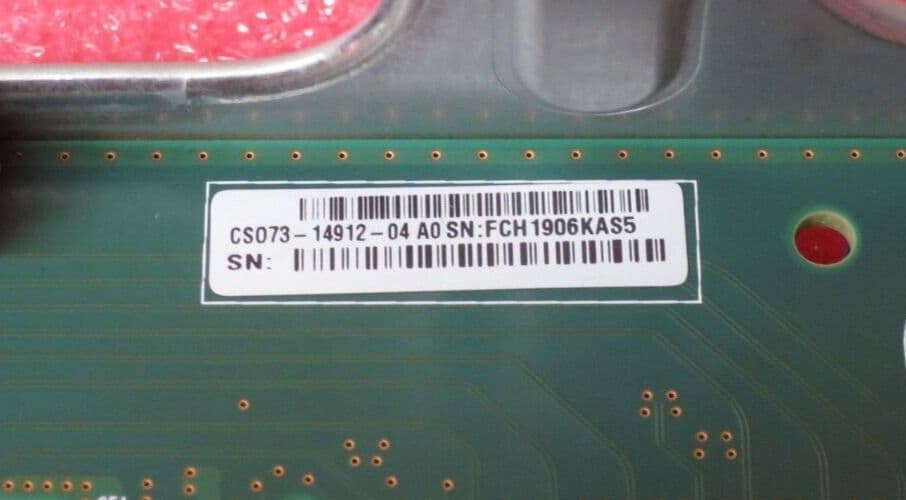Cisco UCS C220 M4 Rear X16 Riser Card Cage CS073-14912-04 A0