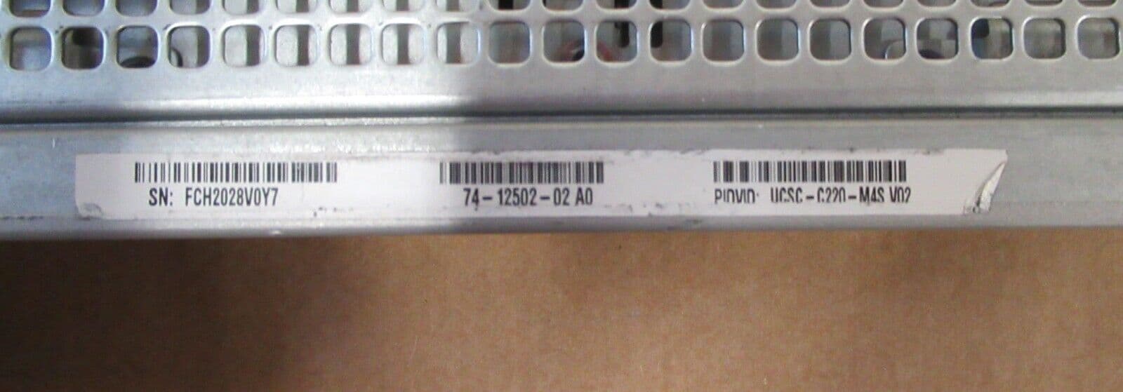 Cisco UCS C220 M4 UCSC-C220-M4S 2x E5-2609v3 8x 2 5" SAS Bay 1U Rack ...