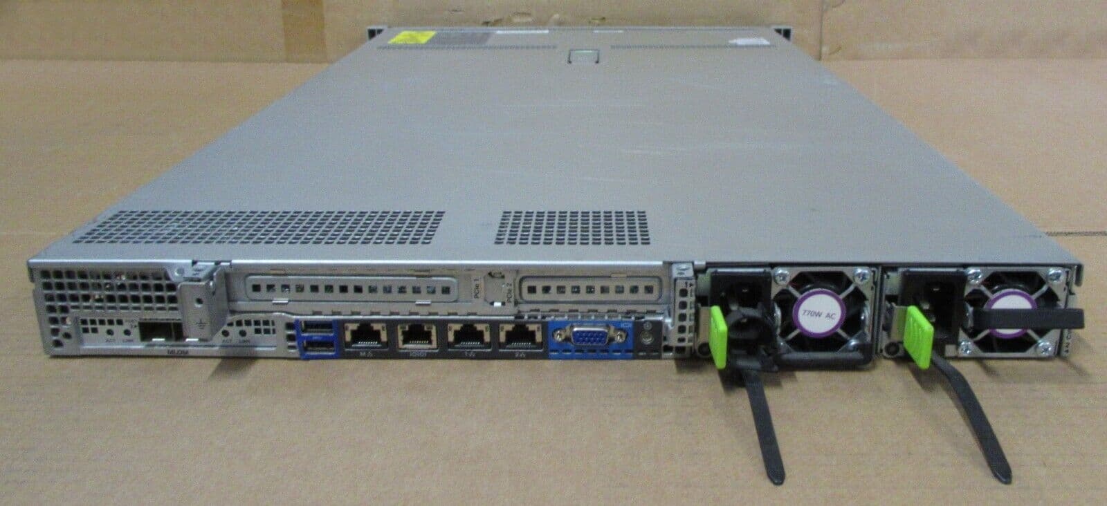 Cisco UCS C220 M4 UCSC-C220-M4S 8x 2 5" SAS Bay 2xSFP MLOM 1U 1G RAID ...