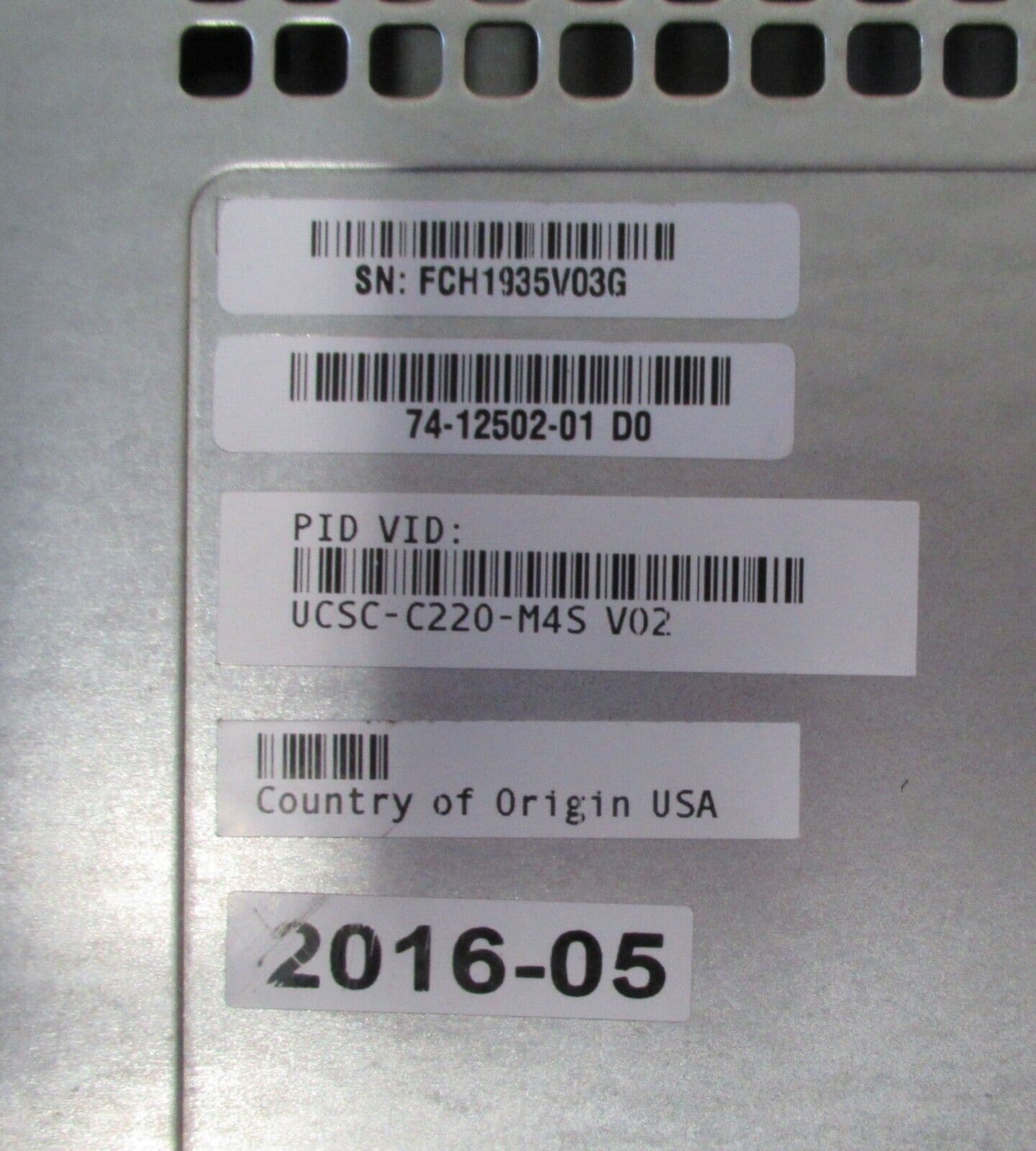 Cisco UCS C220 M4 UCSC-C220-M4S 8x 2 5" SAS Bay 2xSFP MLOM 1U 1G RAID ...