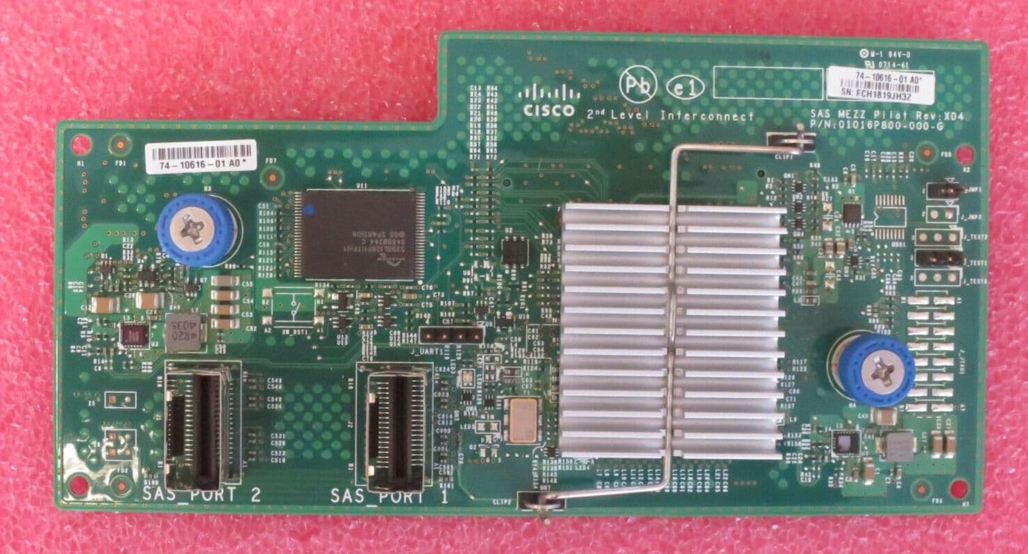 Cisco UCS C240 M3 Level 2 Interconnect Raid SAS Mezzanine 2008M-8i 74 ...