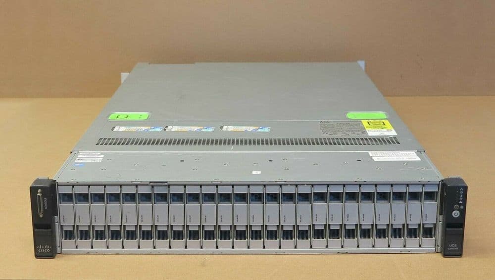 Cisco UCS-C240-M3S 24x 2 5" Bays 2x E5-2630Lv2 2 4GHz 128GB Ram 2U Rack ...