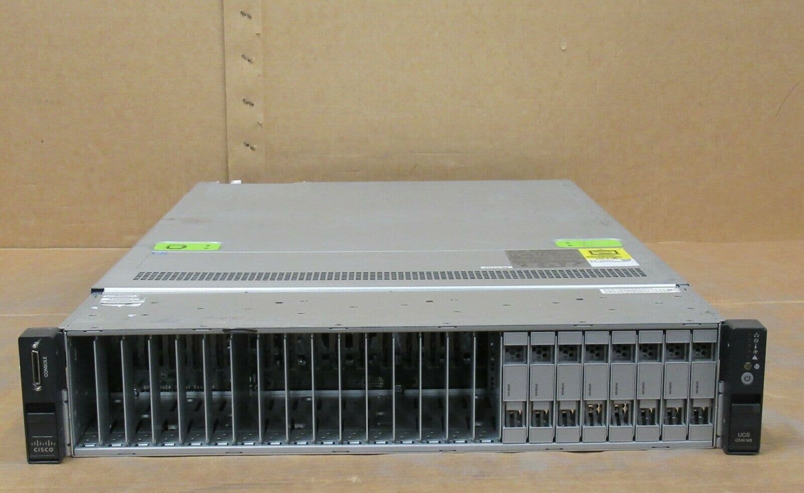 Cisco UCS-C240-M3S 24x 2 5" Bays UCS-RAID 9266 2 x 1200W CTO 2U Rack Server