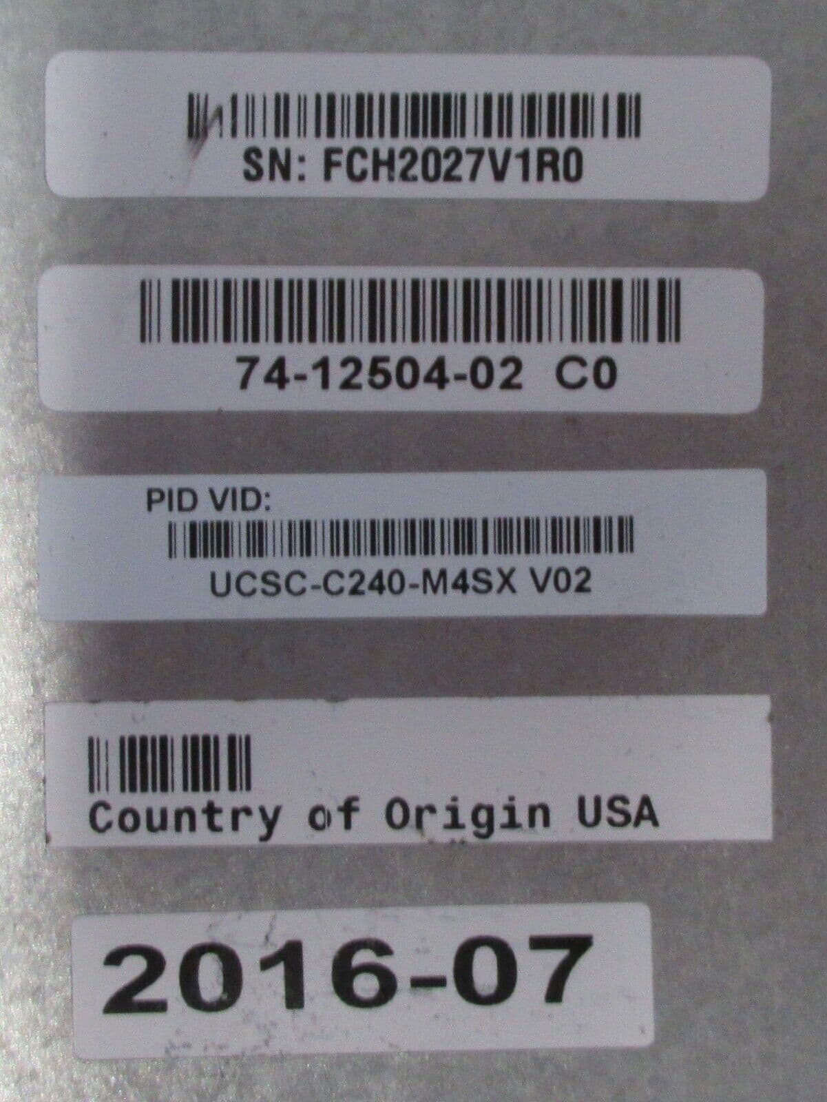 Cisco UCS C240 M4 2x E5-2650 v4 32GB DDR4 24x 2 5" UCSC-C240-M4SX 2U ...
