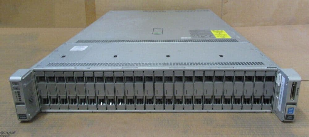 Cisco UCS C240 M4 2x E5-2660v3 10-Core CPU 64GB Ram 24x 2 5" 2U CTO Server