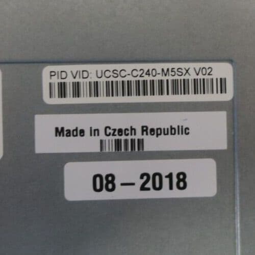 Cisco UCS C240 M5 CTO Server 1-2 1st/2nd Gen Scalable CPU 24-DIMM 26x 2 ...