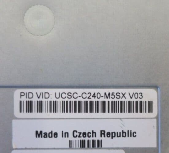 Cisco UCS C240 M5 CTO Server 1-2 2nd Gen Scalable CPU 24-DIMM 24x 2 5 ...