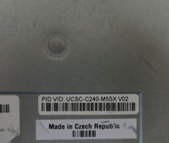 Cisco UCS C240 M5 CTO Server 1-2 2nd Gen Scalable CPU 24-DIMM 26-Bay & RAID