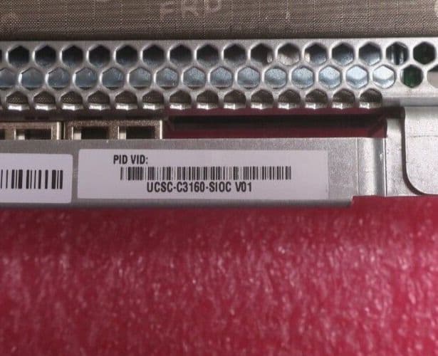 Cisco UCS C3160 IO Controller UCSC-C3160-SIOC VIC1227 Dual Port 10Gb ...
